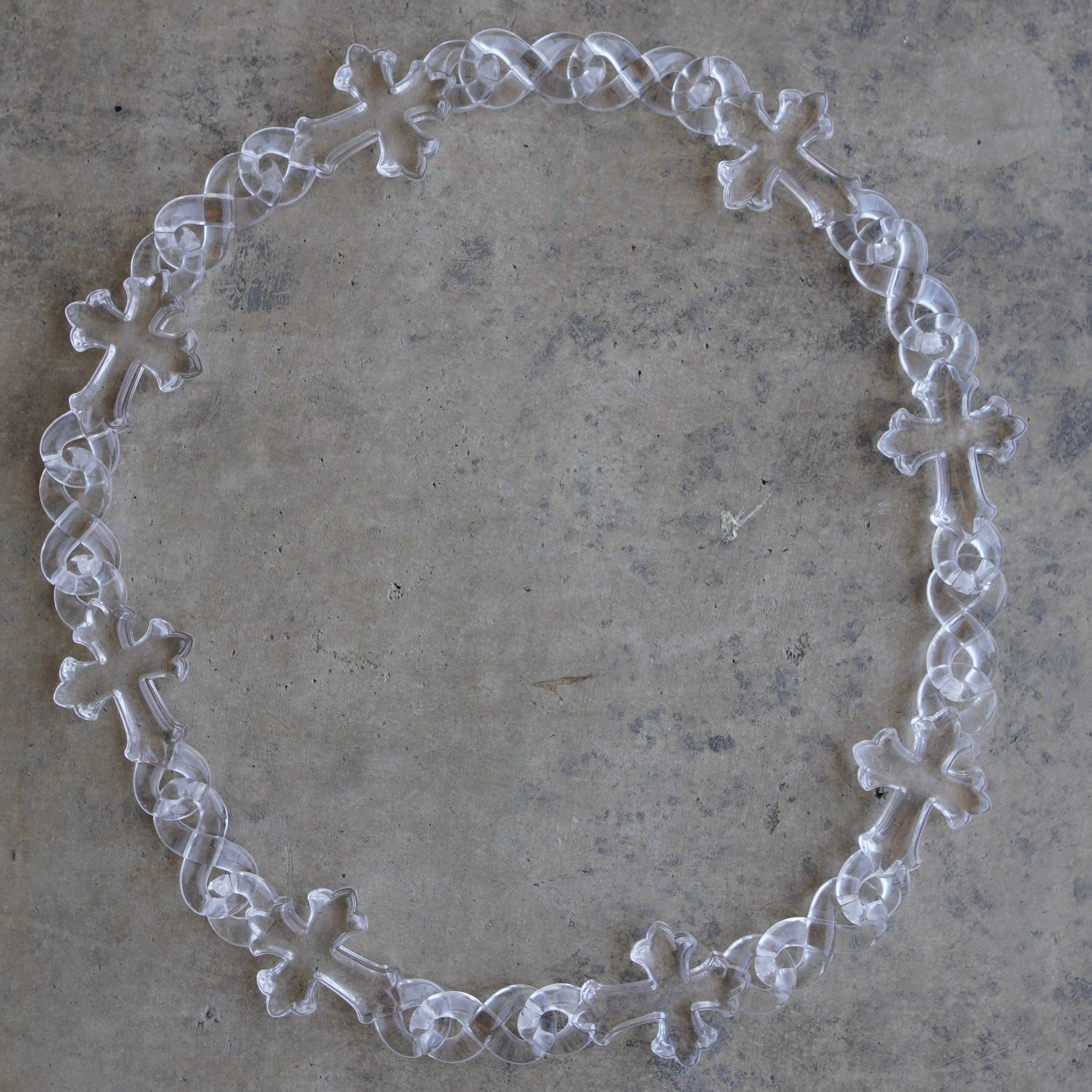 Infinity Cross Link Necklace - Symbolic Chain | Grailed Locker