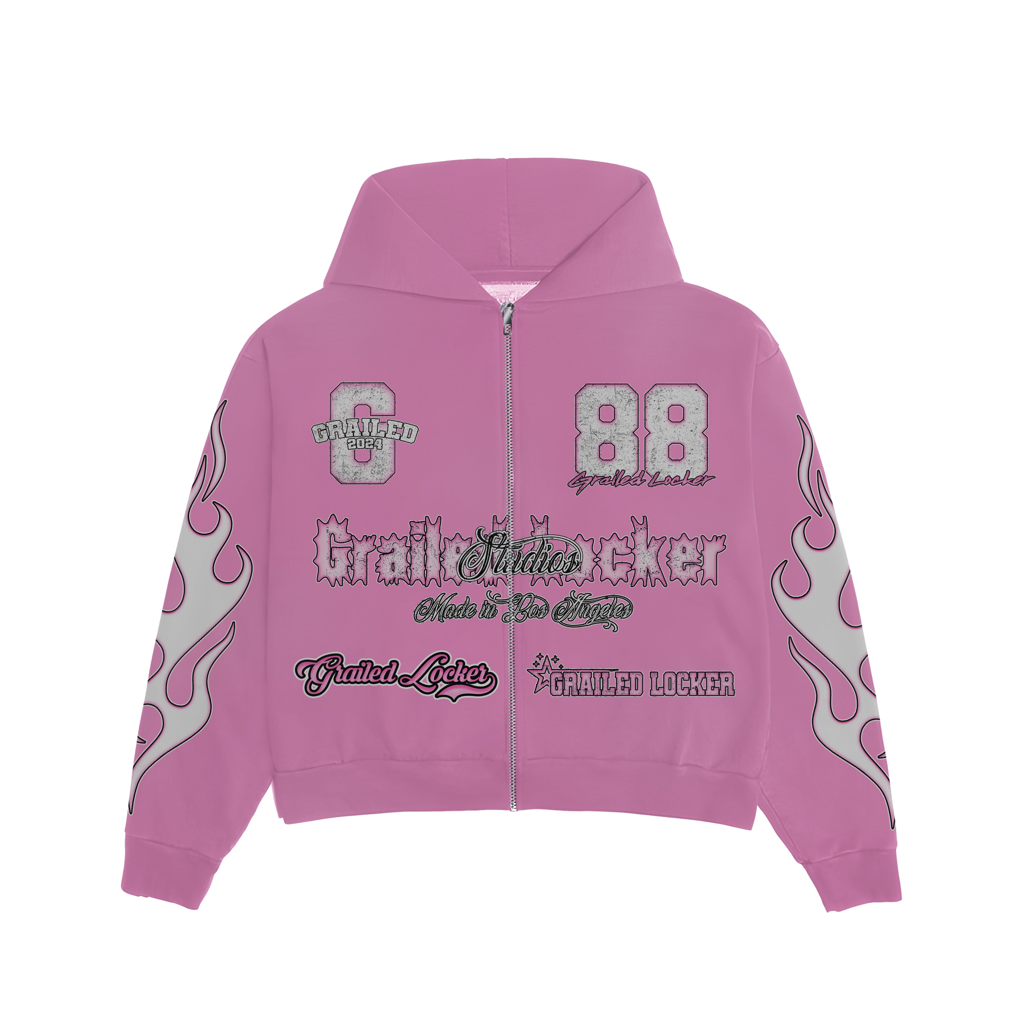 GL Eighty-Eight French Terry Zipped Hoodie – Grailed Locker