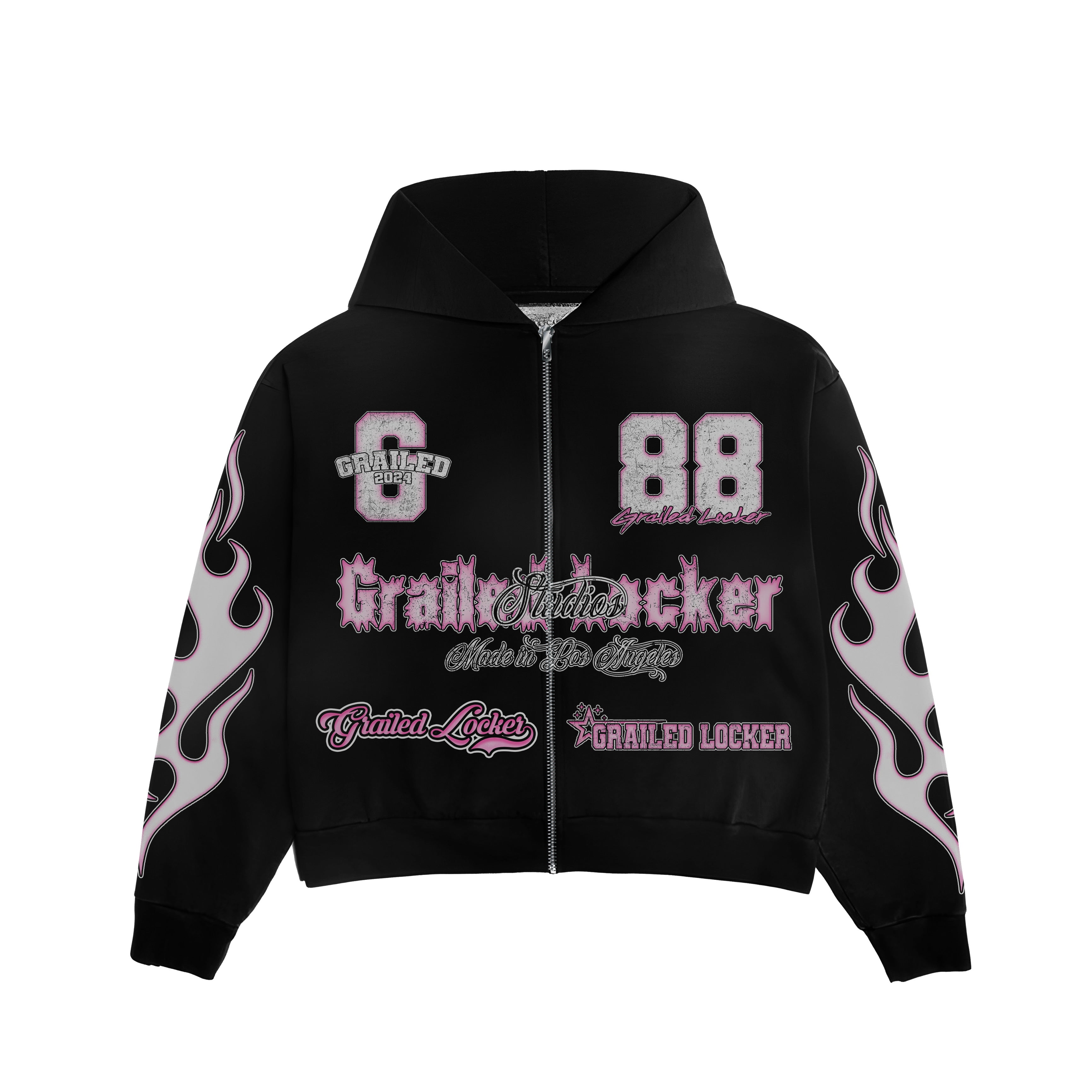 GL Eighty-Eight French Terry Zipped Hoodie – Grailed Locker